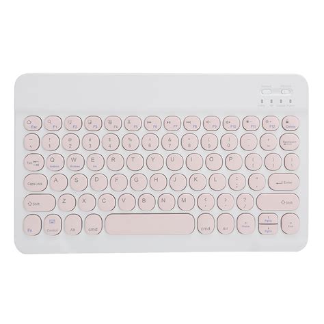 Electronics Wireless Bluetooth Keyboard Tablet Smartphone Computer Accessories Round Cap
