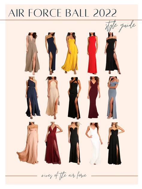 Stunning Gowns We Love For Usafa Ring Dance 2023
