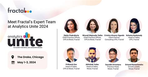 How Analytics Unite 2024 Will Transform Retail And Consumer Products Fractal Posted On The