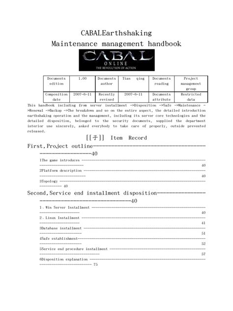 Cabal Server Guide By Fatal Pdf Windows Registry Port Computer Networking
