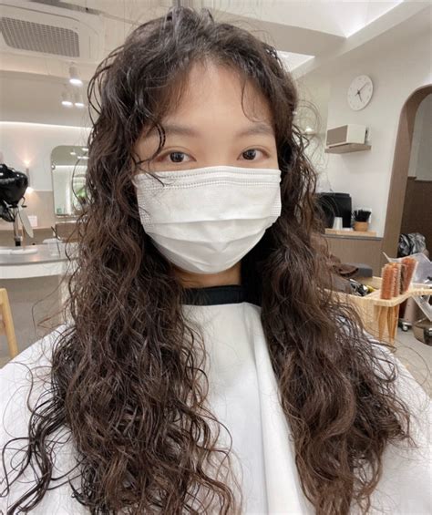수유역 미용실 더마음헤어 긴머리 히피펌 네이버 블로그