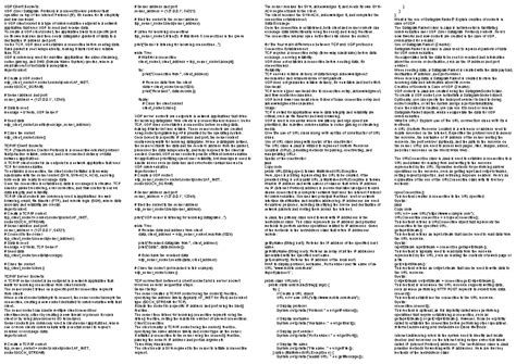 Copy Java Udp Client Sockets Udp User Datagram Protocol Is A Connectionless Protocol That