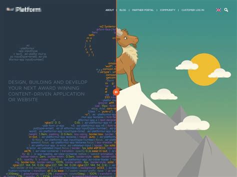 Animated Header Web Design Gallery Best Landing Pages Web Design Inspiration