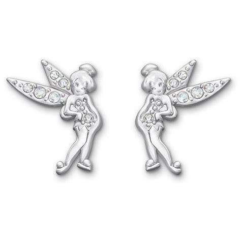 Swarovski Tinker Bell Crystal Moonlight Pierced Earrings