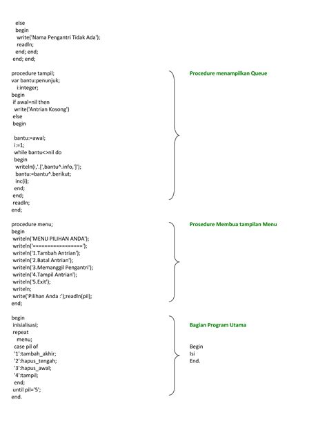 Program Queue Dengan Single Linked List Docx