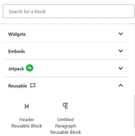 Reusable Blocks Edublogs Help And Support
