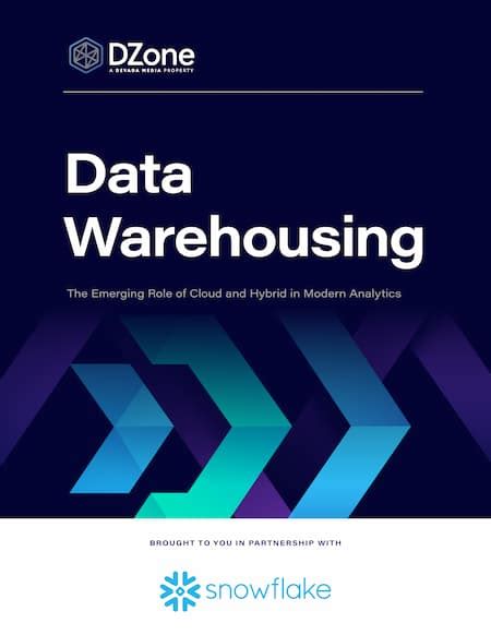 Data Warehousing Dzone Trend Report