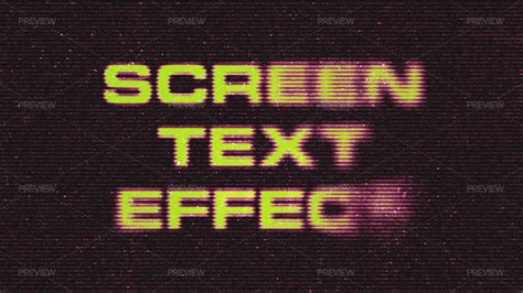 Fading Screen Text Effect - Graphics | Motion Array