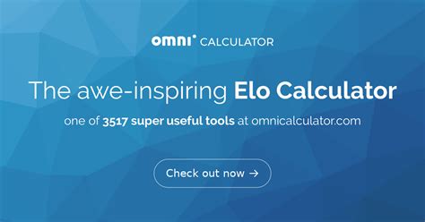 Elo Calculator Elo Rating Calculator