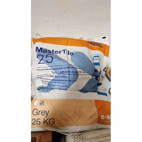 Basf Basf Master Builders Mastertile 25 Bag At ₹ 1260kg In Udaipur