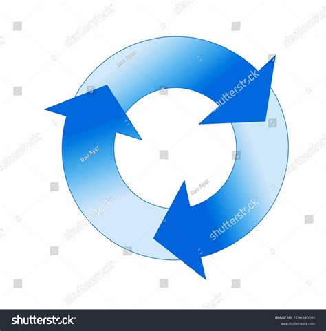Computer Icons Process Process Circle Blue Stock Illustration Shutterstock