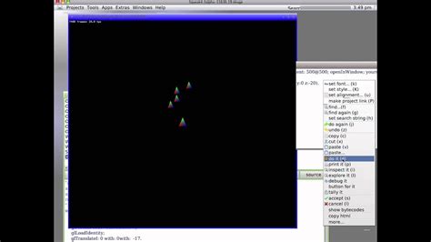 Opengl Asteroids Ships 001mov Youtube