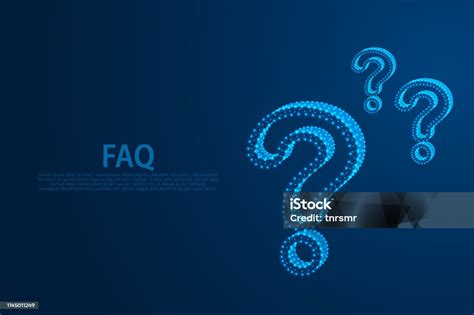 라인 삼각형 및 입자 스타일 디자인 벡터 그림 Eps 파일에서 물음표 아이콘 디지털 화면에 대한 스톡 벡터 아트 및 기타 이미지 디지털 화면 물음표 질의응답 Istock