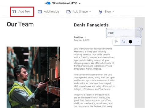 Simple Way To Edit Text In PDF Online
