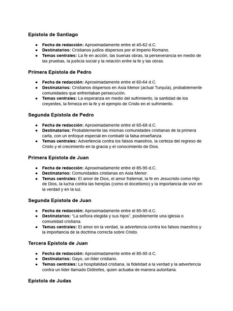 Jazmin Carolina Lavezzari Paisio Libros De La Biblia Cartas Cat Licas Y Apocal Psis Pdf