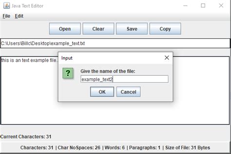 Github Billeclipsejava Text Editor Project This Project Was Made As A Class Assignment For
