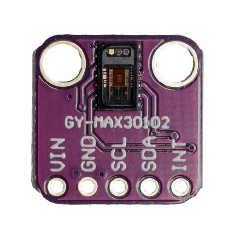 Max30102 Pulse Oximeter Heart Rate Sensor Module Gy Max30102 Techiesms