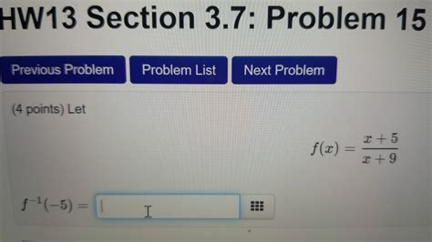solved hw13 section 3 7 problem 15 previous problem problem
