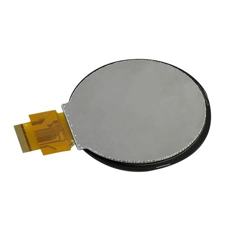 Inch Round TFT LCD Display Resolution High Brightness RGB SPI Interface Round