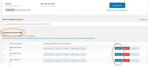 Updraftplus Comment Restaurer Votre Site Wordpress