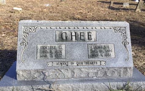 James Isaac Ghee 1875 1952 Find A Grave Memorial