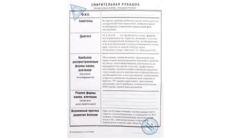 Смирительная рубашка "Персональная"