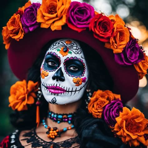 Premium Ai Image Dia De Los Muertos Aka Day Of The Dead And La