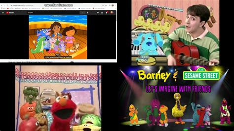 Barney And Sesame Street Live Blues Clues Dora The Explorer And Elmos
