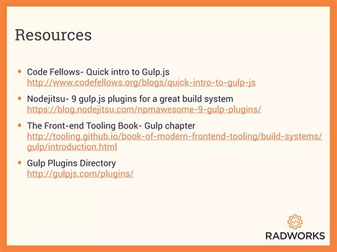 Gulp Your Build Process Will Thank You Ppt