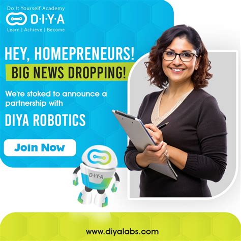 Diya Robotics Do It Yourself Academy On Linkedin Homepreneurlife Diyarobotics