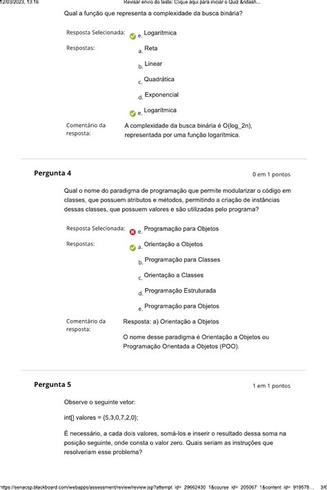 Quiz Algo Ii 1 Algoritmos E Programação 2
