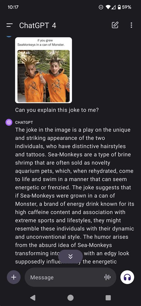 Gpt Vision Is Exceptionally Good At Determining Context And Meaning Rchatgpt