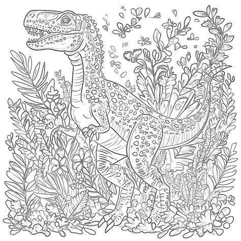 Imágenes De Dinosaurios De Dibujos Animados Para Colorear Dibujos Para Colorear Mimi Panda