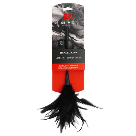 Sei Mio Tickled Kink Soft Mini Feather Tickler