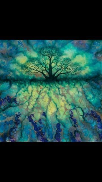 Tree Of Life Tree Art Alcohol Ink Art Expressive Art