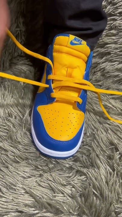 Nike Dunk Bar Laces Tutorial ️ Youtube