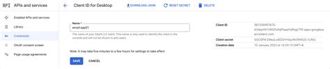 Registering Application In Google Cloud Console User Guide For VMware VSphere
