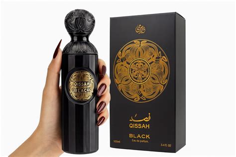 Qissah Black Eau De Parfum Cologne Perfume 100ml Unisex Luxury Orien