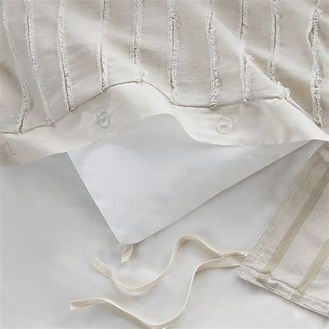 Jennix Ivory Beige Queen Comforter Set Rooms To Go