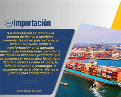 Importación: Definición, Qué es y Ejemplos | 2025