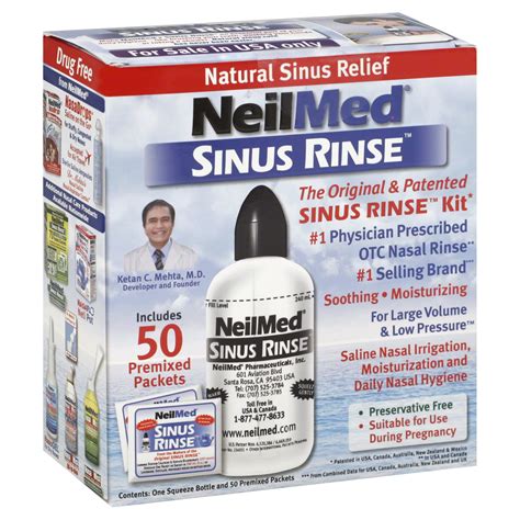 Neilmed Sinus Rinse Sinus Rinse Kit 1 Kit