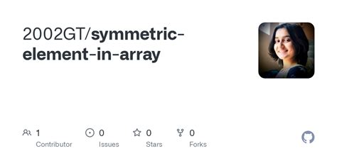 Github 2002gtsymmetric Element In Array