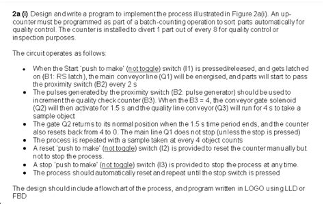 Solved 2a I Design And Write A Program To Implement The