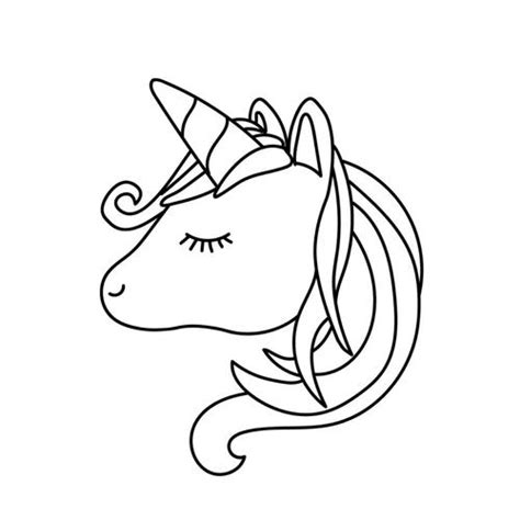 Ins网红独角兽简笔画 简笔画图片大全 普车都