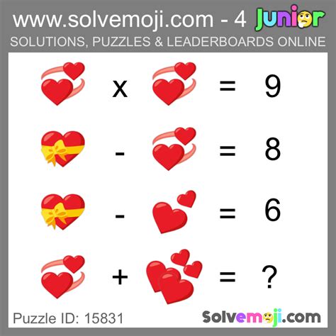 Solvemoji Emoji Math Puzzles And Games