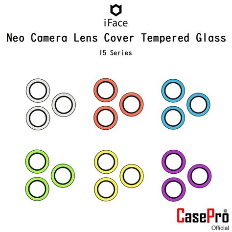 iFace Neo Camera Lens Cover Tempered Glass เลนสอลมเนยมกลองหลงเกรดพรเมยมจากเกาหล สำหรบ