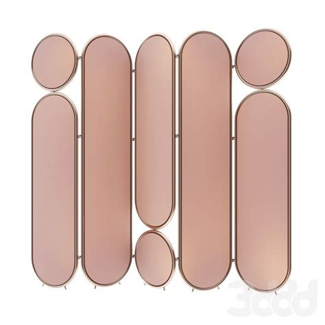 3d модели Другое Ширма Решеточные ограждения Дизайн ресторана Ширма