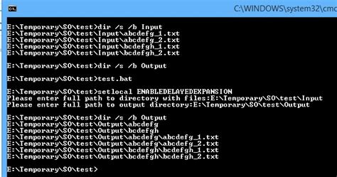 Directory Batch Create Folders From Files With Similar Beginning But