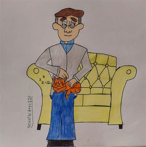 Reverend Putty With A Cat By Selenitearts110 On Deviantart