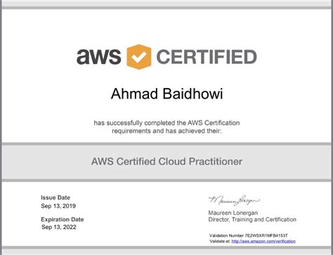 Ahmad B On Linkedin Aws Amazonwebservices Cloudpractitioner